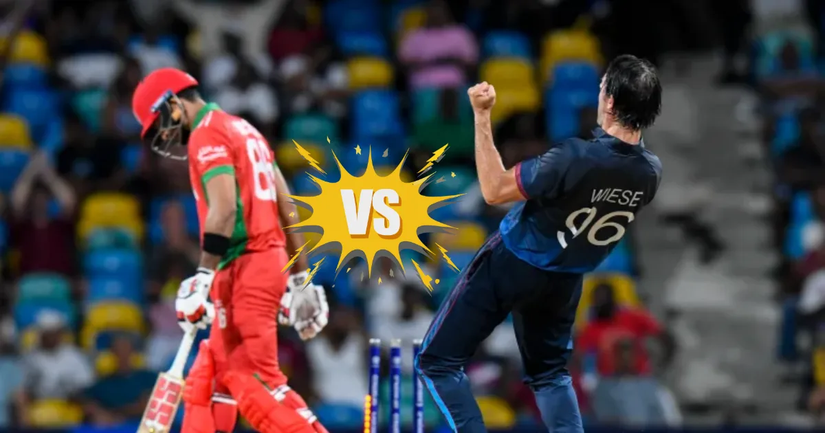 Oman National Cricket Team vs Namibia National Cricket Team Match Scorecard