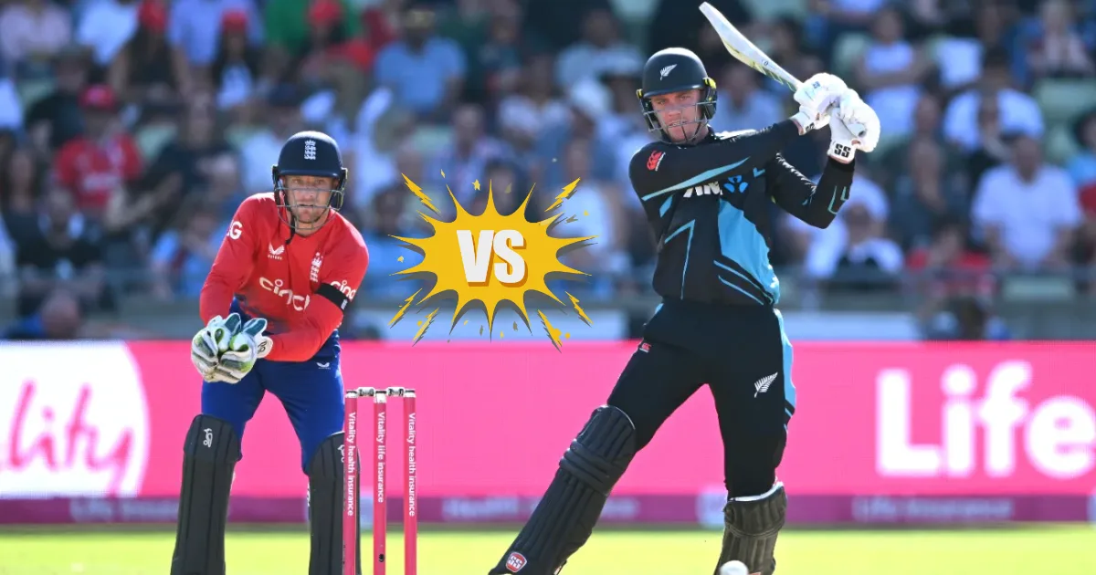 New Zealand National Cricket Team vs England Cricket Team Timeline